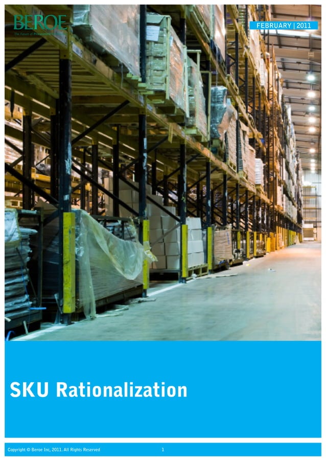 SKU Rationalization | PDF