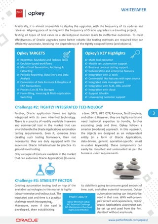 Whitepaper oracle applications_updated with new opkey logo | PDF
