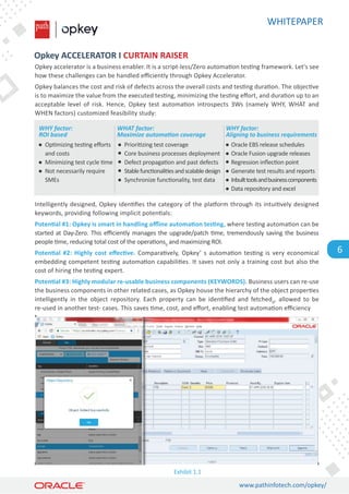 Whitepaper oracle applications_updated with new opkey logo | PDF