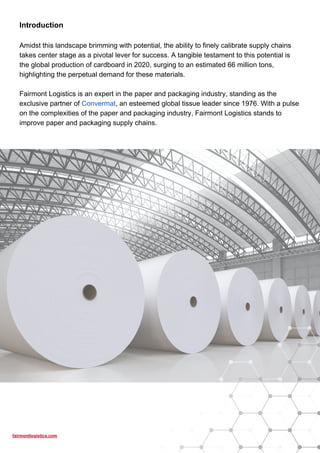 Fairmont Logistics Whitepaper Paper & Packaging | PDF
