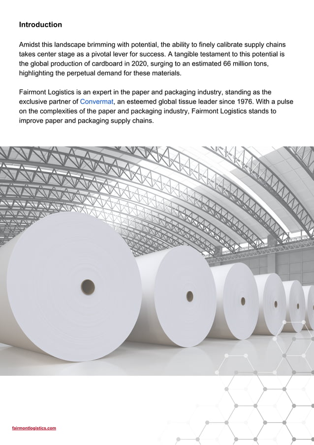 Fairmont Logistics Whitepaper Paper & Packaging | PDF