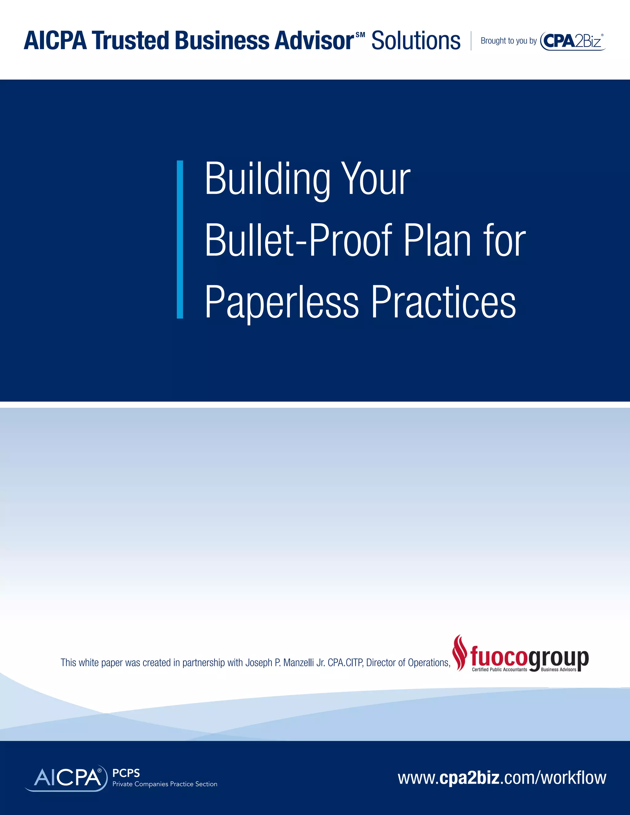 White paper plan_for_paperless | PDF