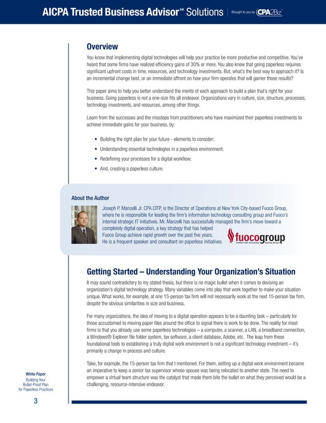 White paper plan_for_paperless | PDF