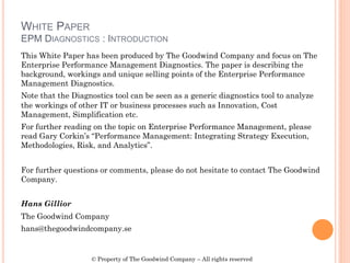 White paper - Performance Management diagnostics | PPT