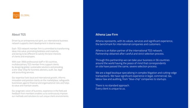 Athena Law - Company Profile ENG | PDF