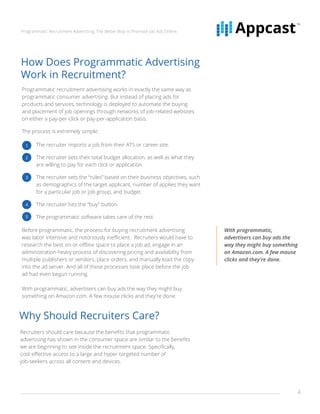 [Whitepaper] Programmatic Recruitment Advertising | PDF