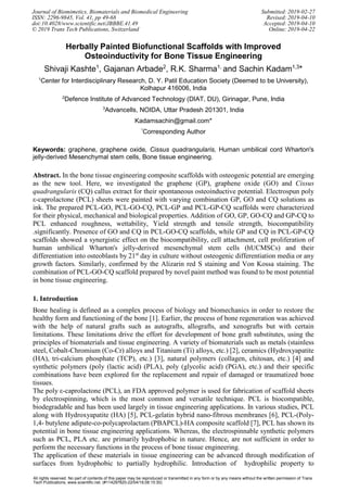 White paper publications in 3 dimensional tissue engineering | PDF