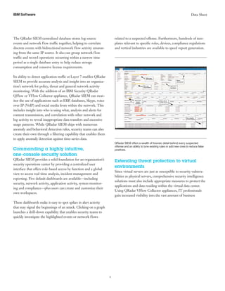 Whitepaper IBM Qradar Security Intelligence | PDF | Computing | Technology & Computing