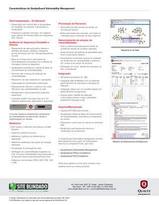 QualysGuard Vulnerability Manager | PDF | Computing | Technology & Computing