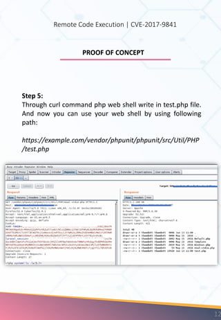 Whitepaper rce cve_2017_9841 | Remote Code Execution Laravel | PDF