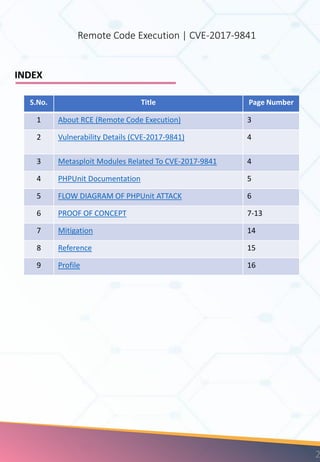 Whitepaper rce cve_2017_9841 | Remote Code Execution Laravel | PDF