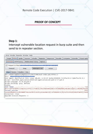 Whitepaper rce cve_2017_9841 | Remote Code Execution Laravel | PDF