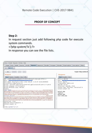 Whitepaper rce cve_2017_9841 | Remote Code Execution Laravel | PDF