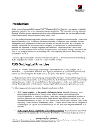 "What Is RUS?" - Requisite Unifying Structure (RUS) - Requisite ...