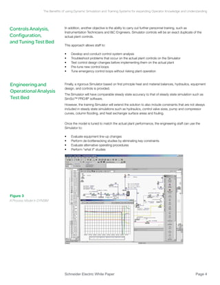 The Benefits of using Dynamic Simulation and Training Systems | PDF
