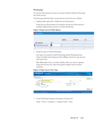 White paper service procurement | DOC