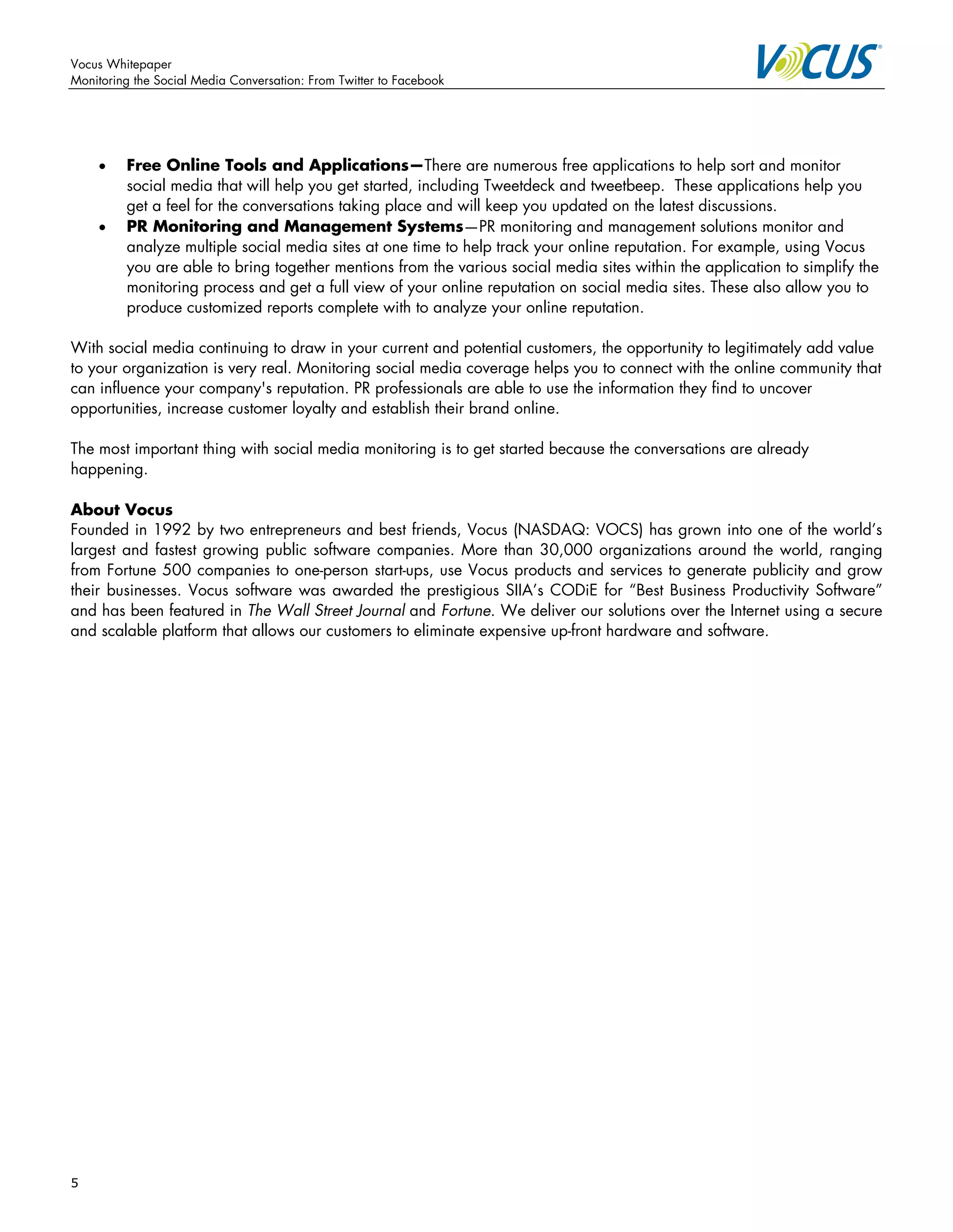 Social Media Conversation | PDF