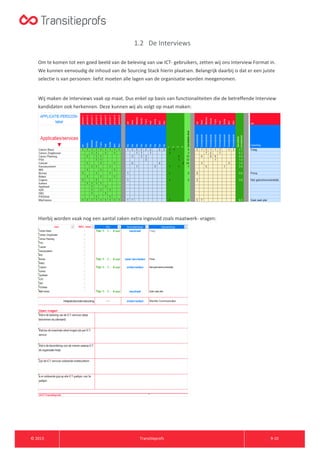 Whitepaper sourcing stack & interviews | PDF