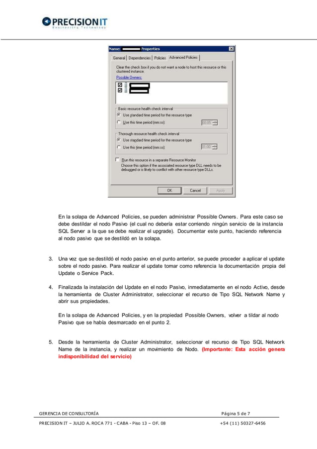 SQL Server and Windows Server Failover Cluster Patching Step by Step | PDF