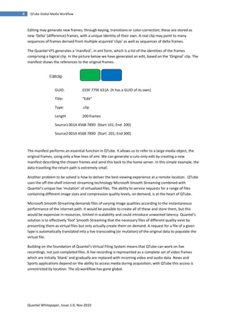 QTube Global Media Workflow | PDF | Home Entertainment Systems ...