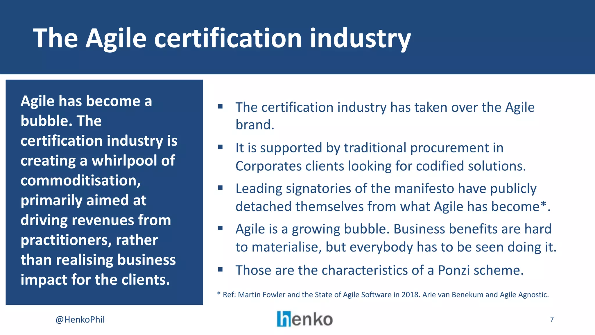 State of Agile using Maps | PPT