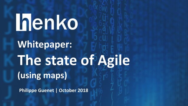 State of Agile using Maps | PPT