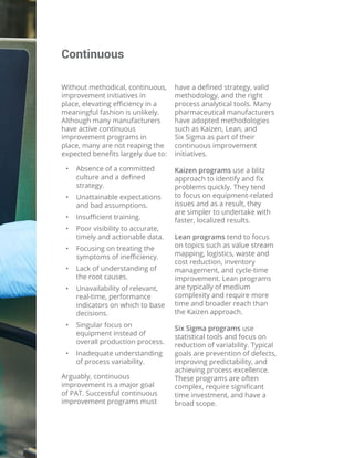 Tackling the Challanges of Pharma Manufacturing | PDF