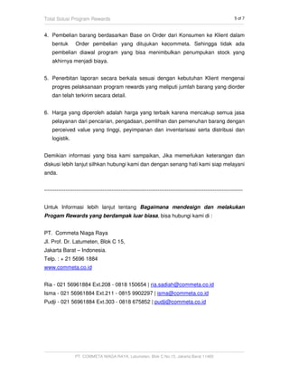 White Paper Tentang Points Reward & Loyalti Program | PDF