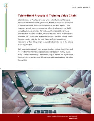 Training Process Outsourcing for SME/SMB: Why and What - A White Paper ...