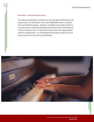 Training Process Outsourcing for SME/SMB: Why and What - A White Paper ...