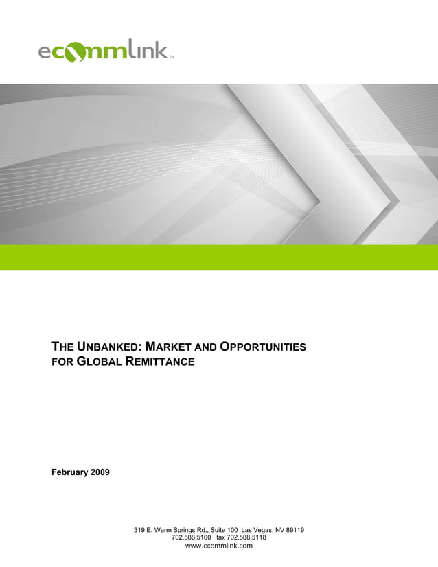 White Paper Unbanked Remittance 2 | PDF