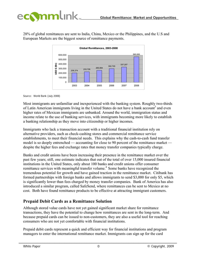 White Paper Unbanked Remittance 2 | PDF