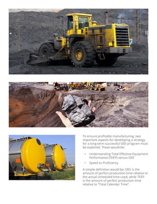 Understanding Teep vs OEE | PDF