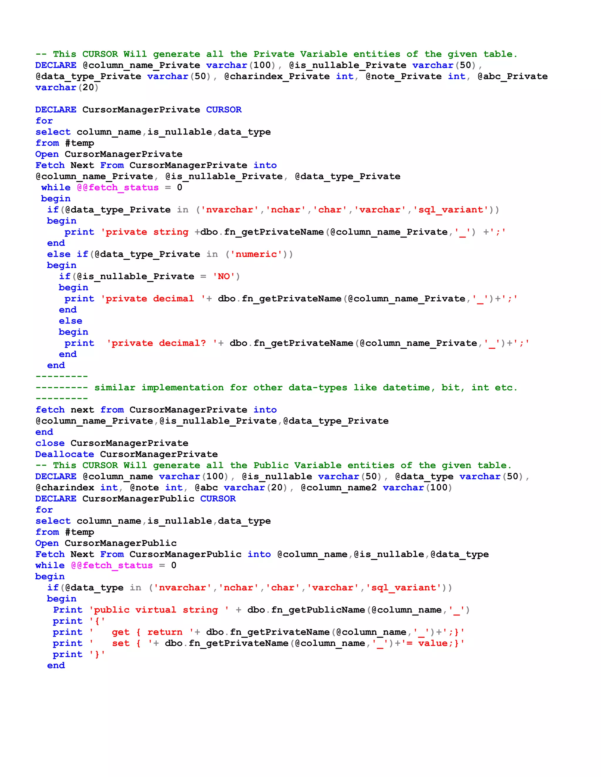 Code That Writes Code : Automatic Programming for NHibernate | PDF