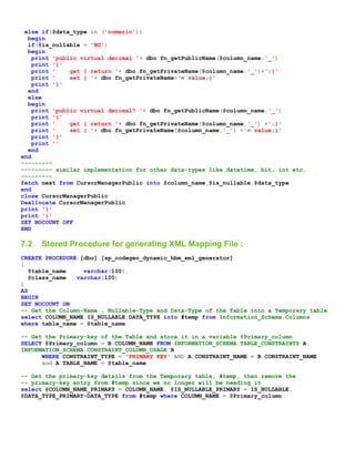 Code That Writes Code : Automatic Programming for NHibernate | PDF