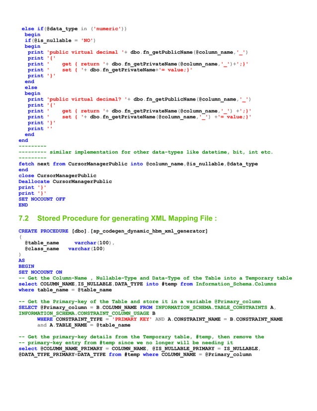 Code That Writes Code : Automatic Programming for NHibernate | PDF