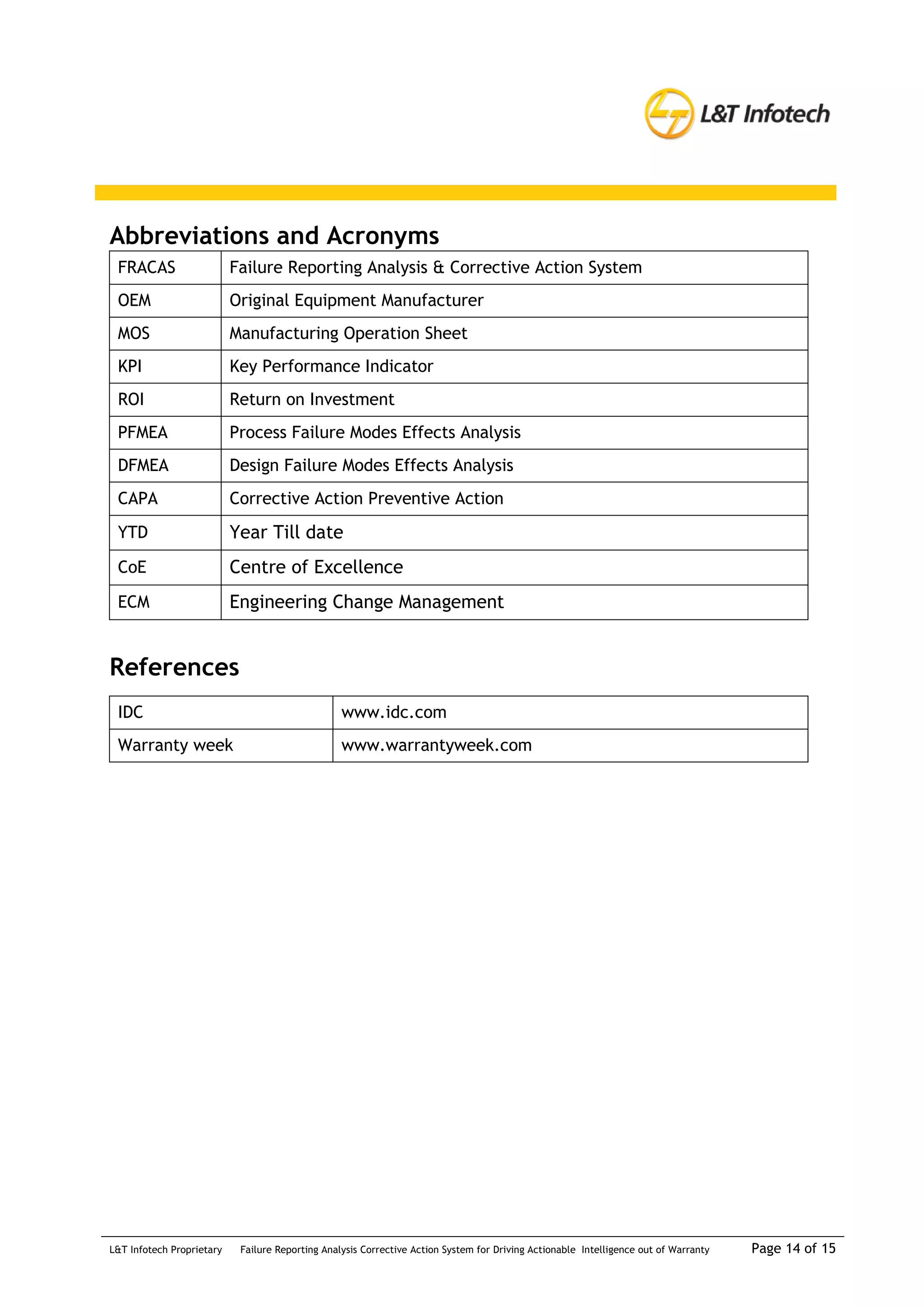 White paper warranty_management | PDF