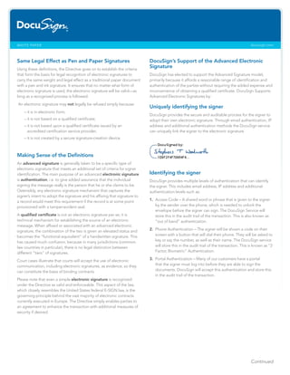 Whitepaper: What You Should Know About eSignature Law | PDF | Desktop ...