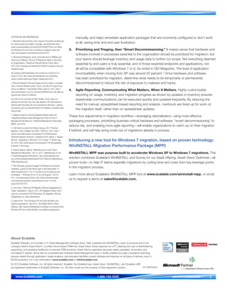 Windows XP to Windows 7 Migration Whitepaper | PDF | Operating Systems | Computer Software and ...