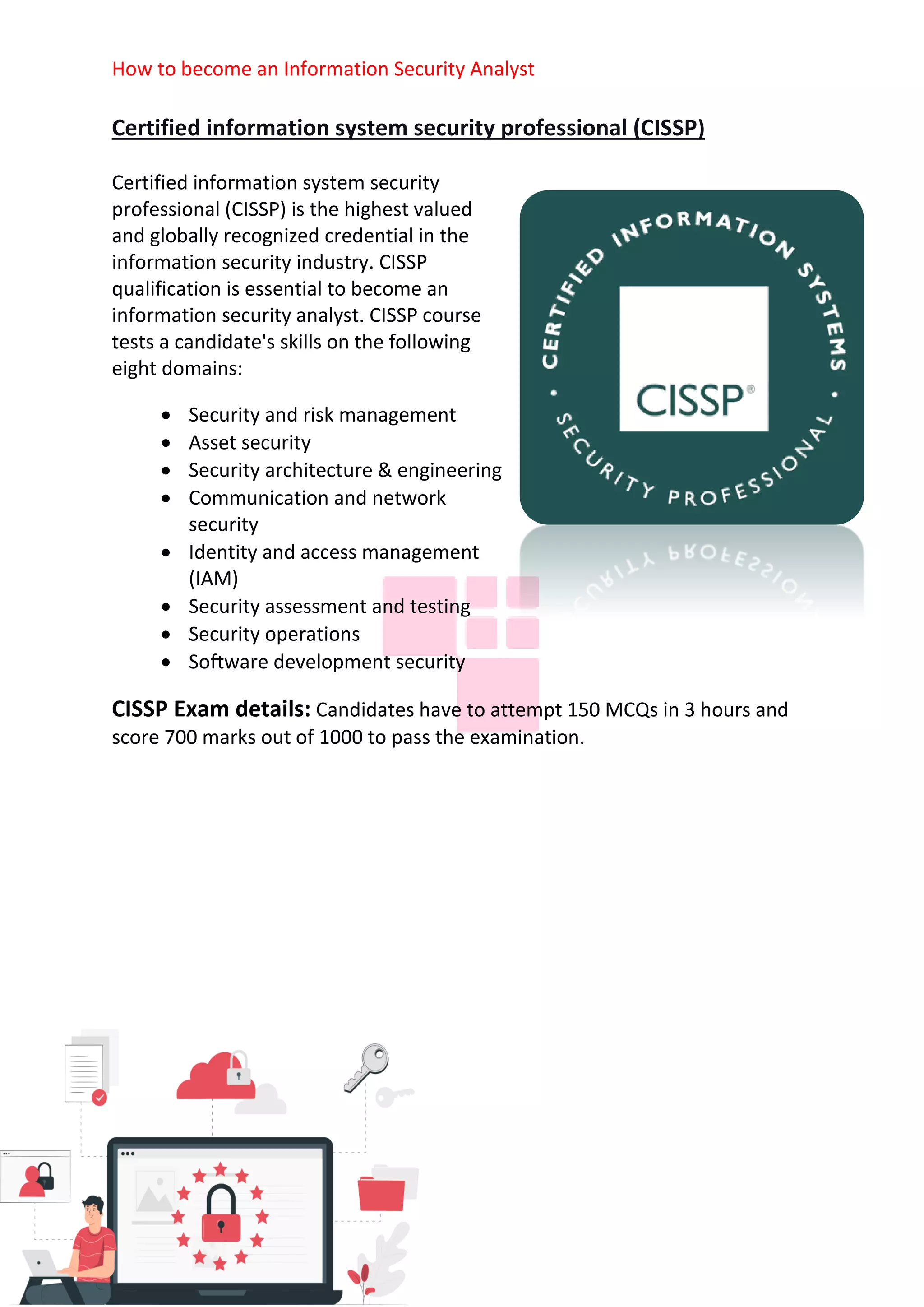 Information Security Analyst- Infosec train | PDF