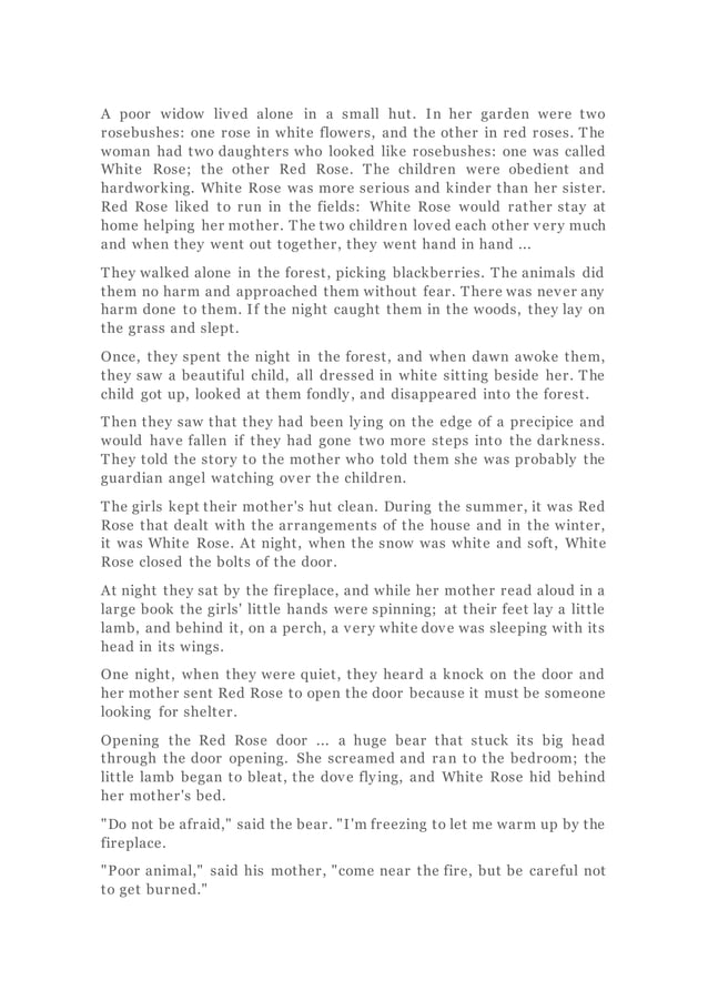 White Rose and Red Rose | PDF