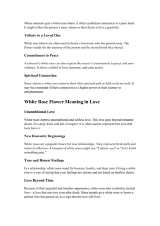 White Rose Symbolism and Meaning in Love, Death & Bible.docx