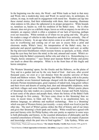 White's History | DOC