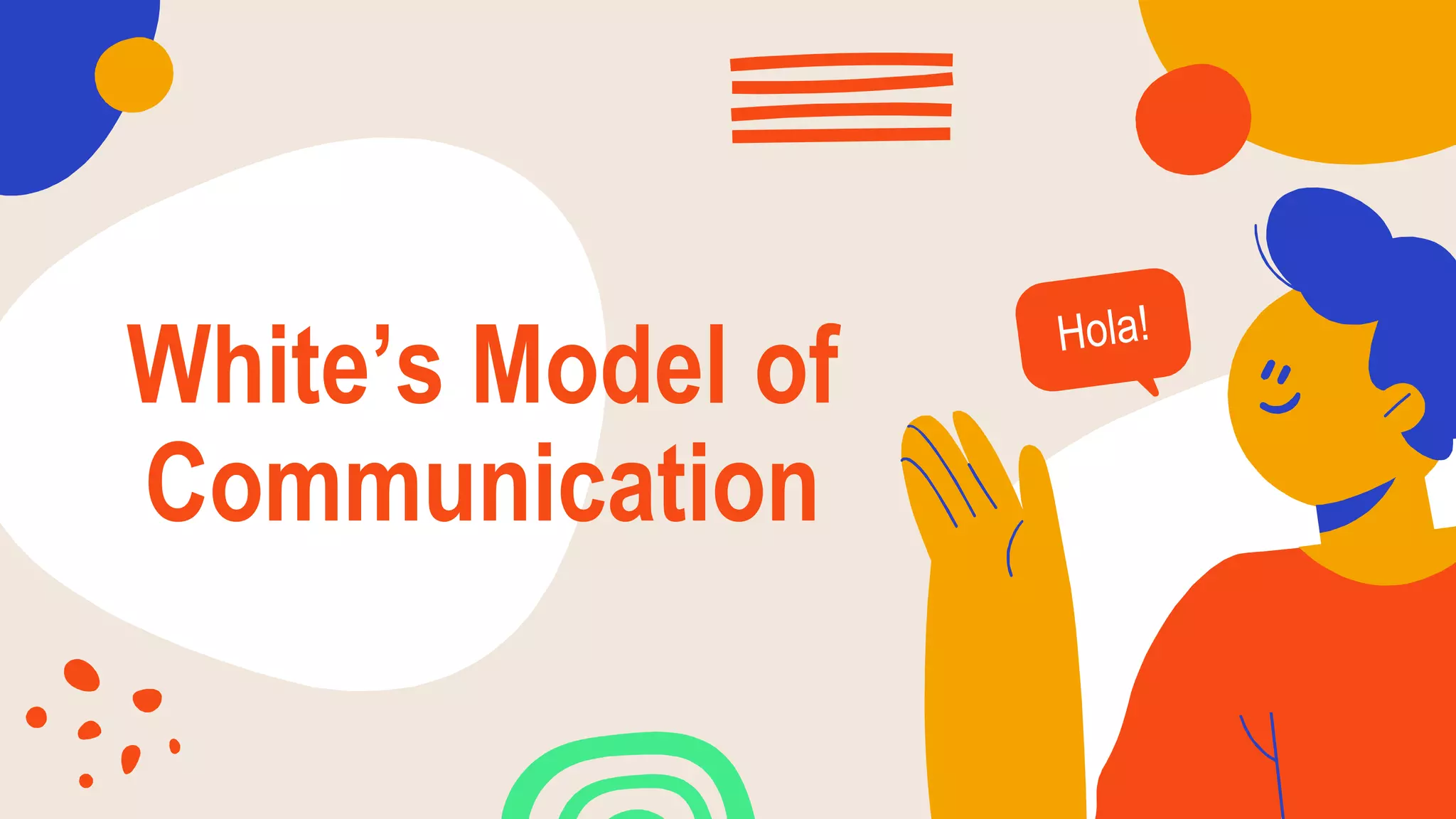 White's Model Of Communication.pptx