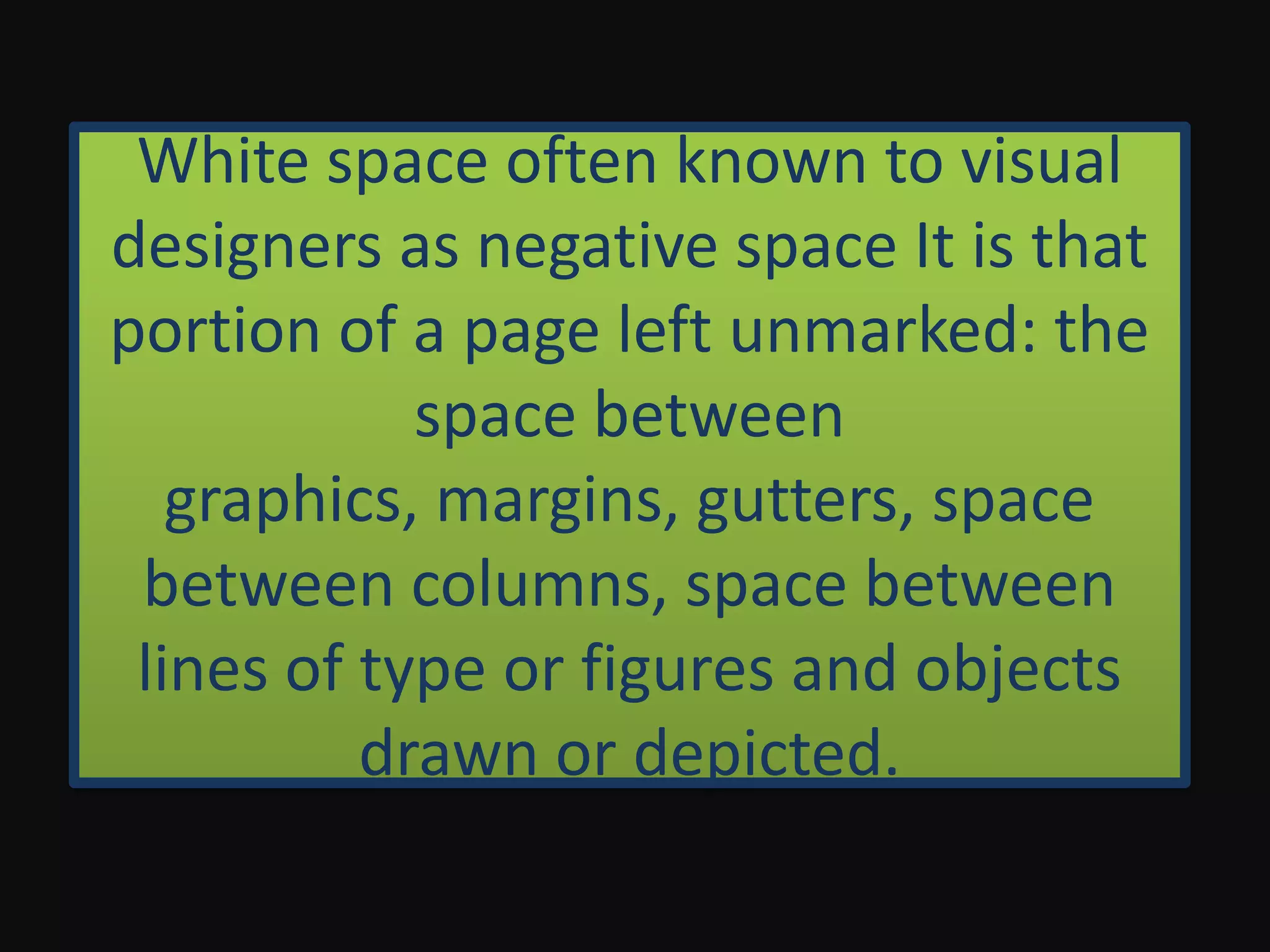 White Space | PPTX