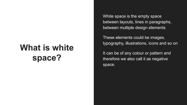 White Space / Negative Space | PPT