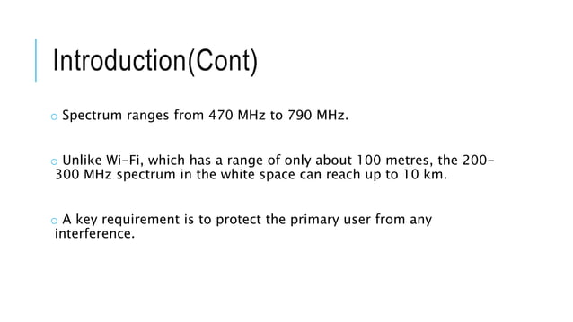 White space technology | PPT