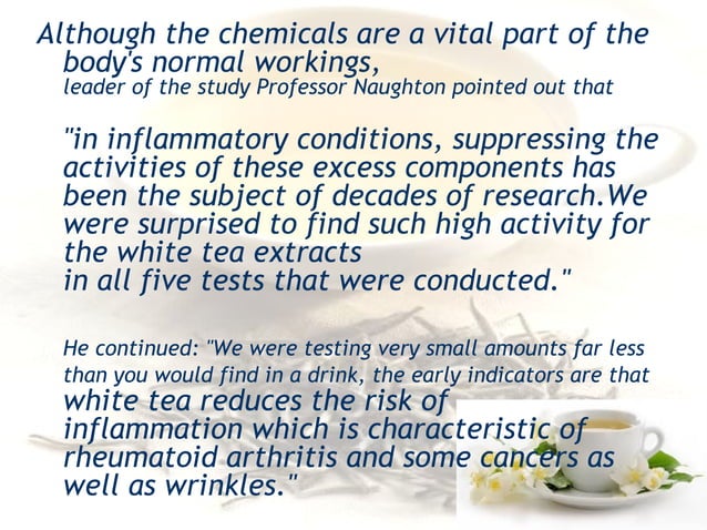 White tea | PPT