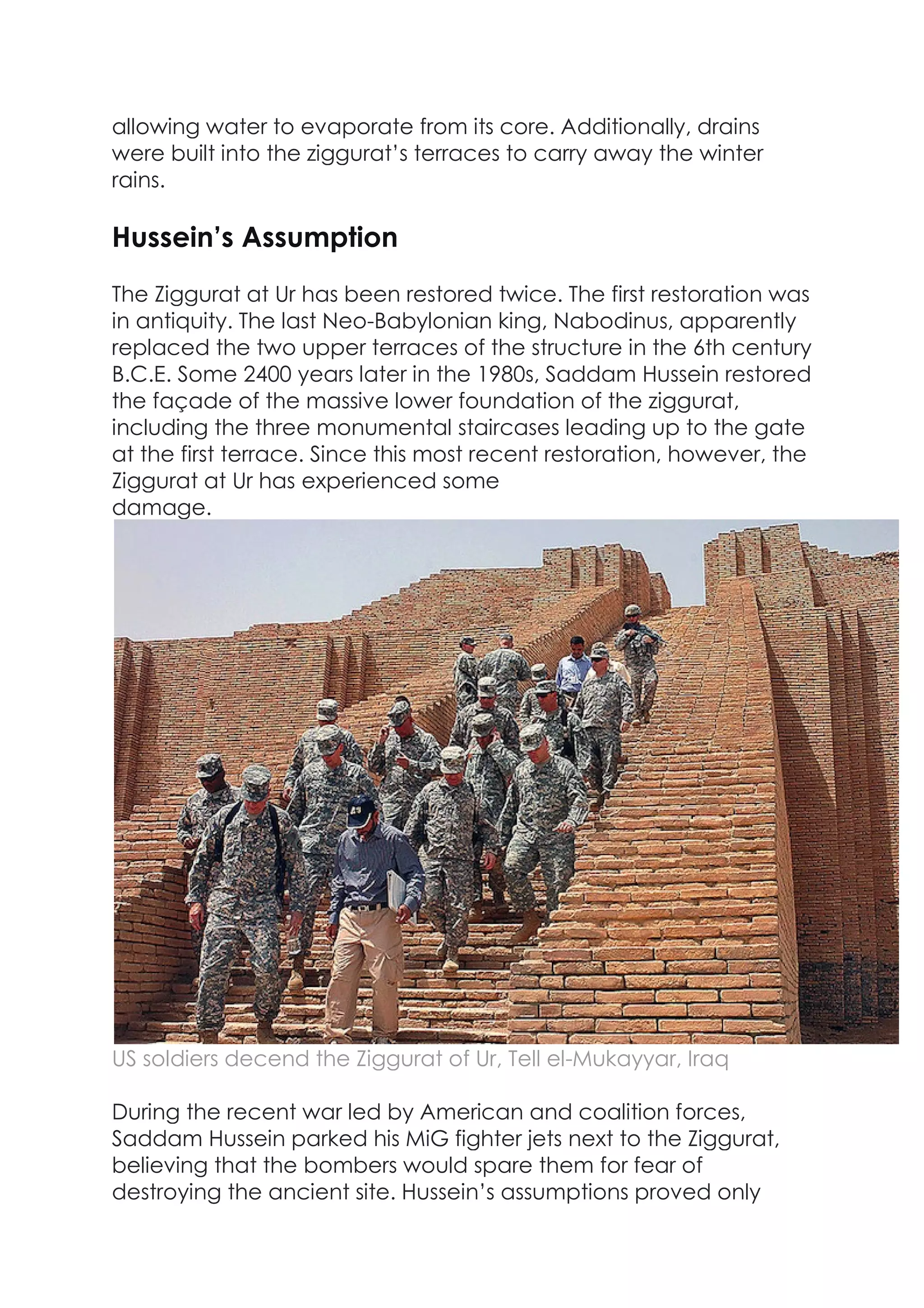 White temple and ziggurat OF UR | PDF