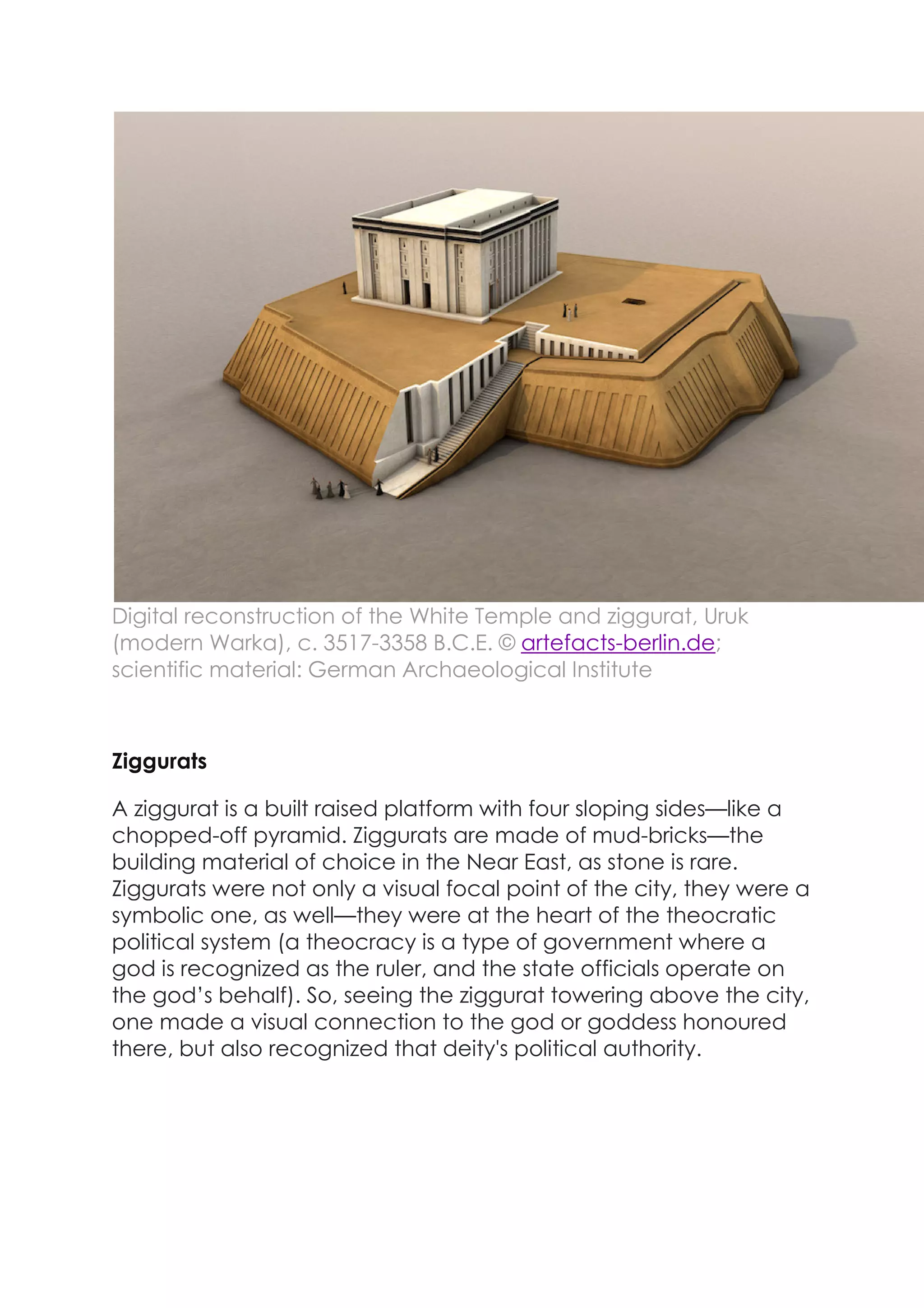 White temple and ziggurat OF UR | PDF
